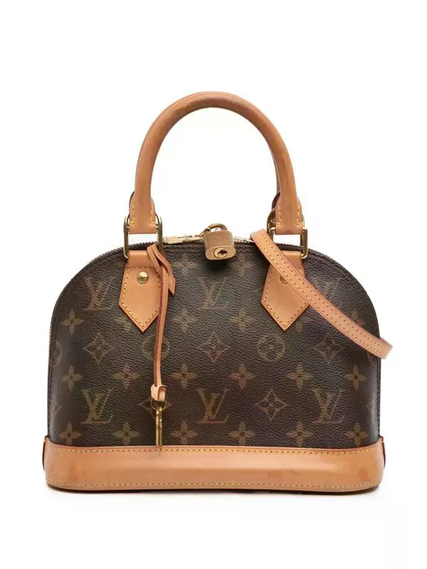 LOUIS VUITTON Monogram Alma Bb Satchel