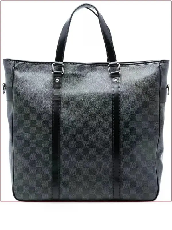 LOUIS VUITTON Damier Graphite Tadao Satchel