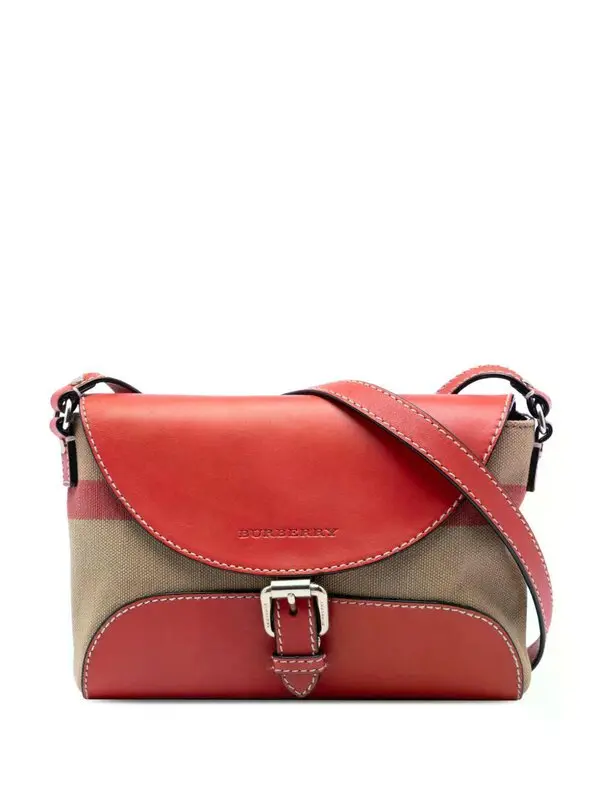 Burberry Henham Crossbody Bag - Red