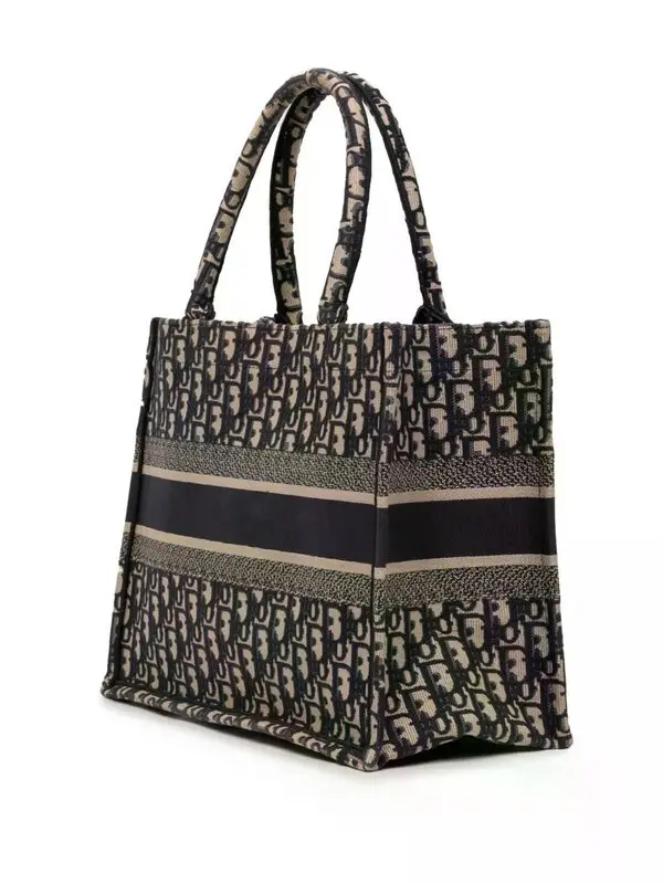 Dior Medium Book Tote Bag - Blue