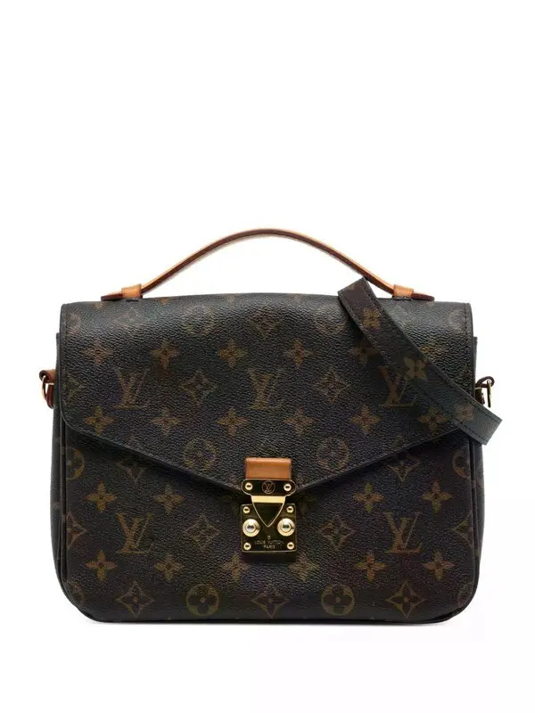 LOUIS VUITTON Monogram Pochette Metis Satchel
