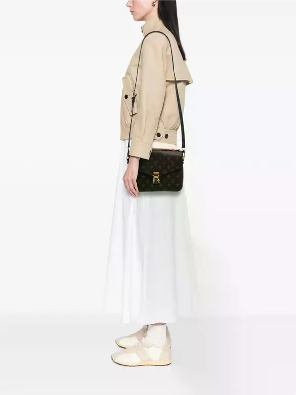 LOUIS VUITTON Monogram Pochette Metis Satchel