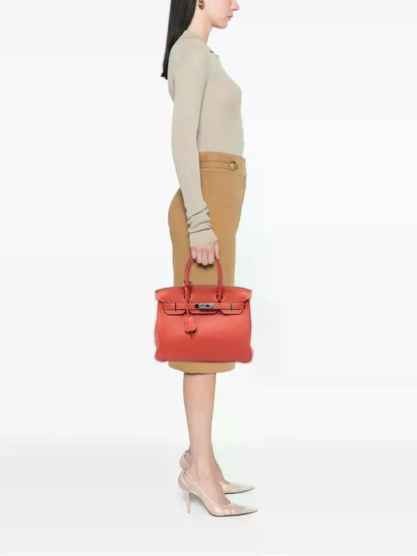 Hermès 2011 Clemence Birkin 30cm Retourne Handbag