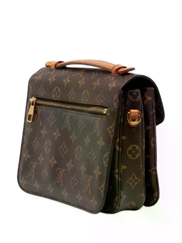 LOUIS VUITTON Monogram Pochette Metis Satchel