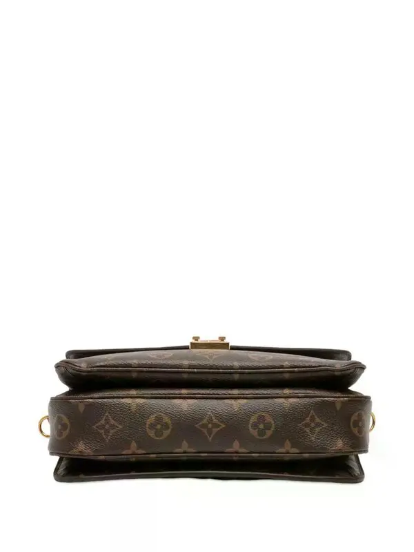 LOUIS VUITTON Monogram Pochette Metis Satchel