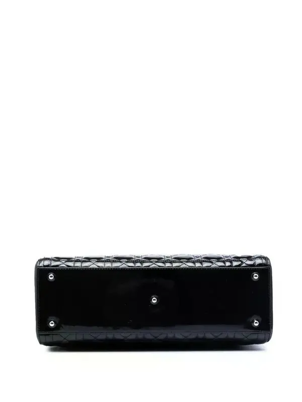 Dior Patent Cannage Lady Satchel