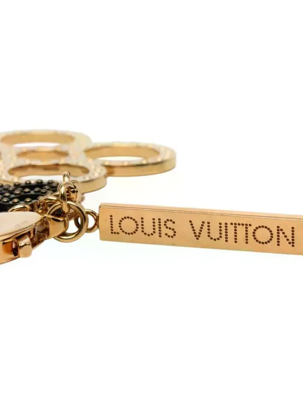 LOUIS VUITTON Bijoux Sac Tapage Bag Charm Keychain - Gold