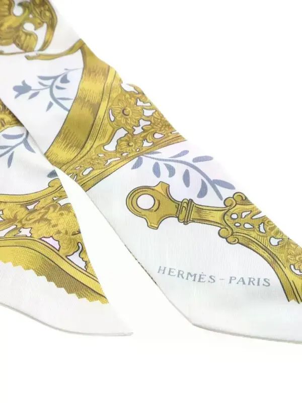 Hermès 2000-2026 Etriers Remix Silk Twilly Scarf Scarves