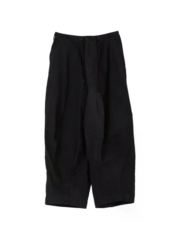 Needles Pleated Palazzo Pants - Black