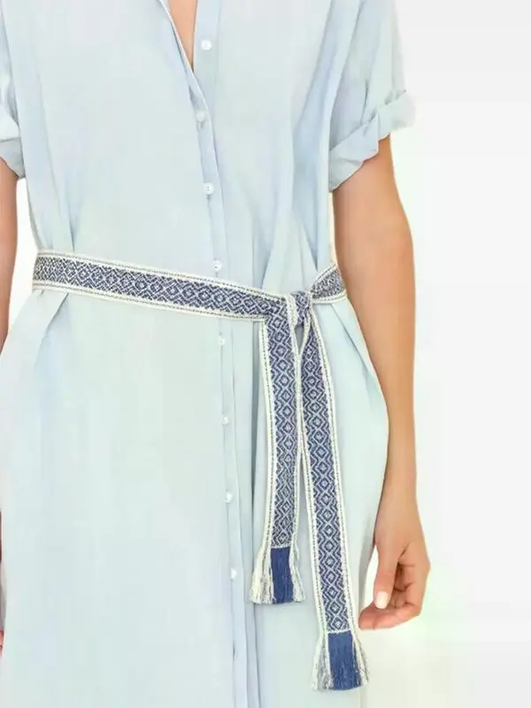 Xirena Linnet Belted Midi Shirt Dress
