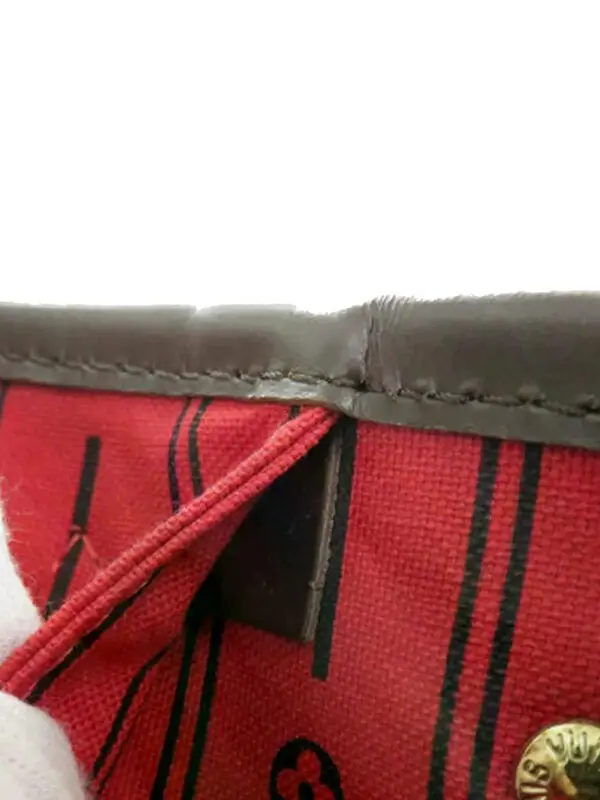 LOUIS VUITTON Damier Ebene Neverfull Pm Tote Bag