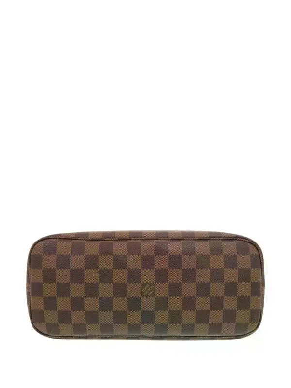 LOUIS VUITTON Damier Ebene Neverfull Pm Tote Bag