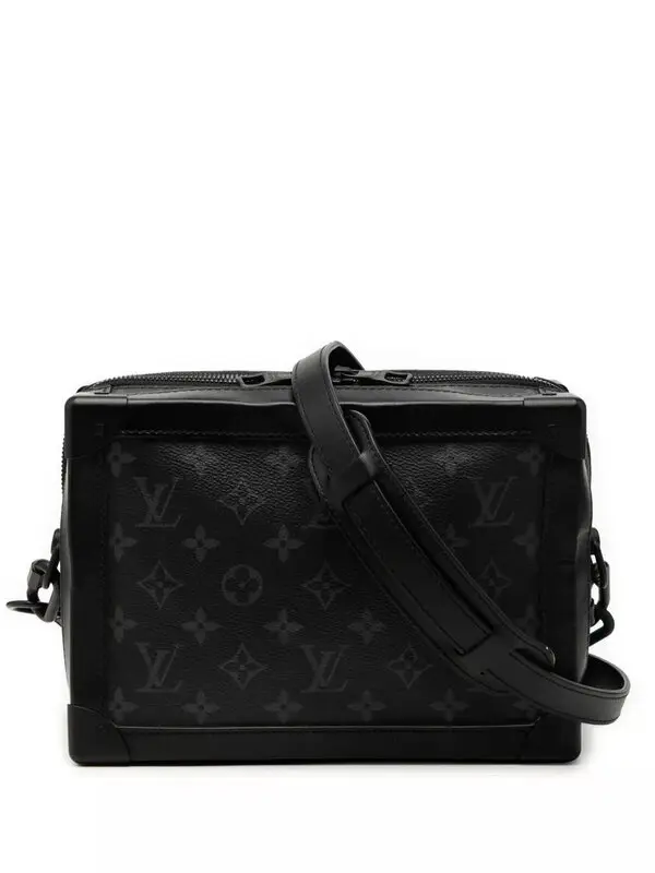 LOUIS VUITTON Soft Trunk Crossbody Bag - Black