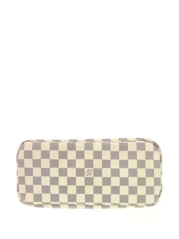 LOUIS VUITTON Damier Azur Neverfull Pm Tote Bag
