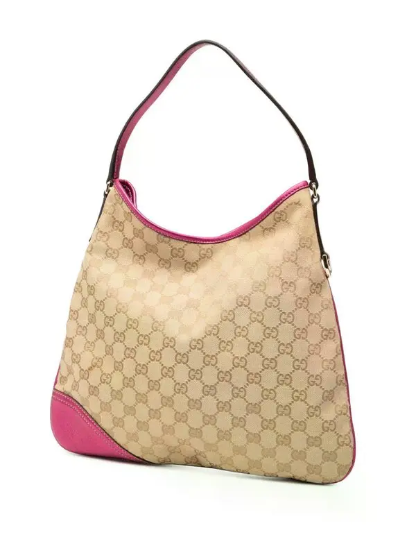 Gucci Gg Canvas New Britt Hobo Bag