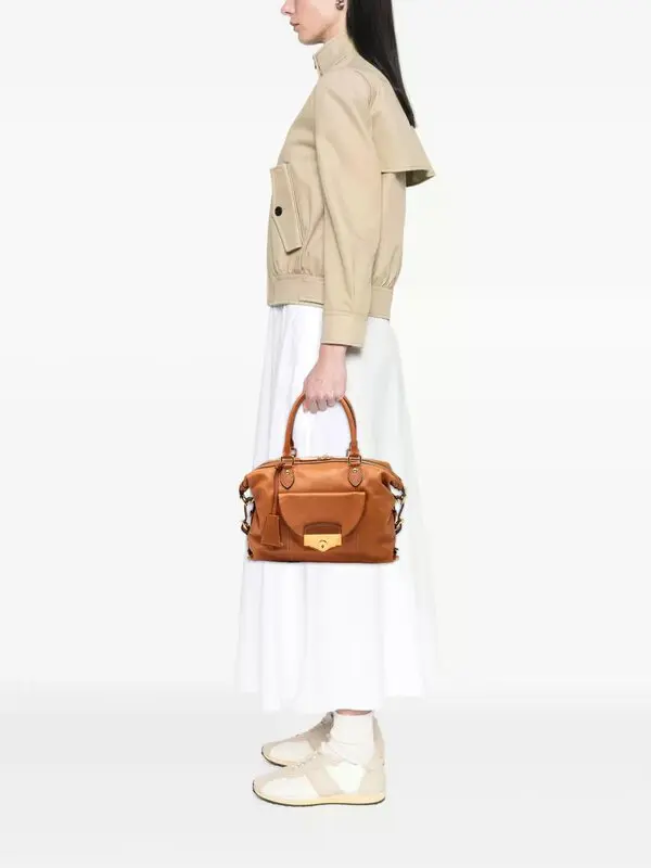 LOUIS VUITTON Veau Sac Louis Satchel