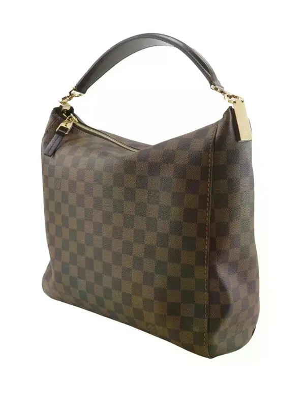 LOUIS VUITTON Damier Ebene Portobello Pm Shoulder Bag