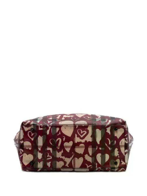 Burberry House Check Coated Canvas Gracie Tote Bag