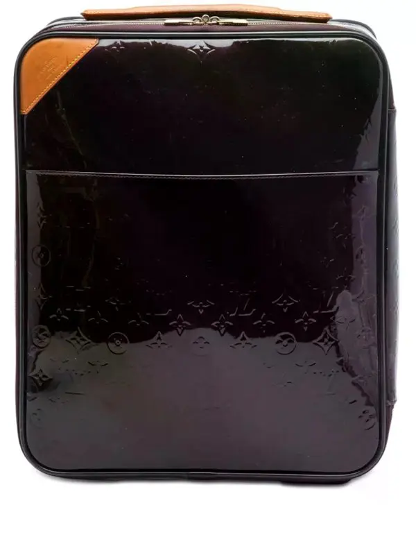 LOUIS VUITTON Monogram Vernis Pegase 45 Travel Bag