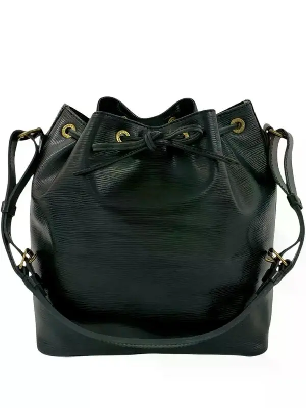 LOUIS VUITTON Epi Petit Noe Bucket Bag - Black
