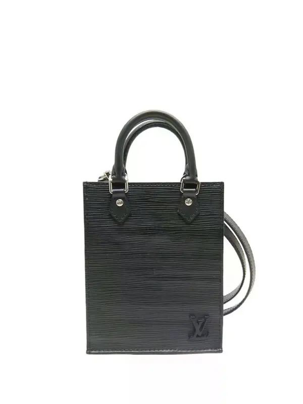 LOUIS VUITTON Epi Petit Sac Plat Satchel