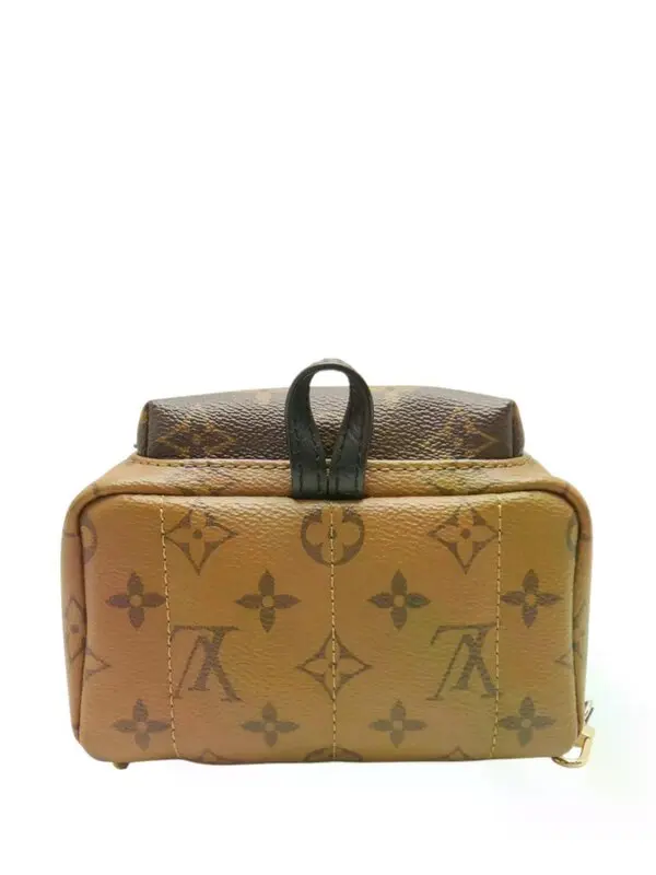 LOUIS VUITTON Monogram Reverse Mini Palm Springs Backpack