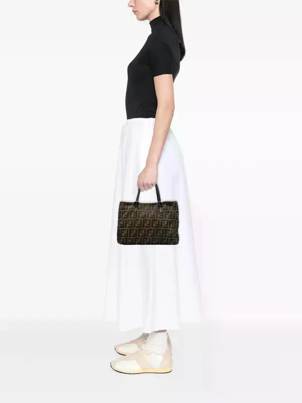 Fendi Zucca Canvas Tote Bag