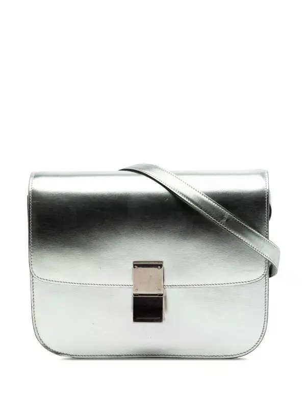 Celine Medium Calfskin Classic Box Crossbody Bag