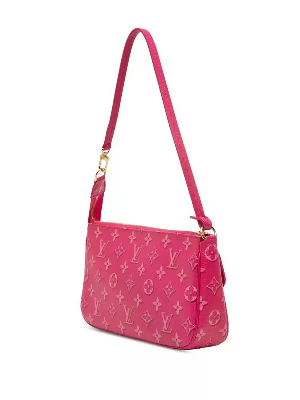 LOUIS VUITTON Monogram Maxi Multi Pochette Accessoires Satchel