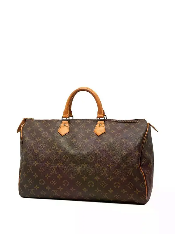 LOUIS VUITTON 1987 Monogram Speedy 40 Boston Bag