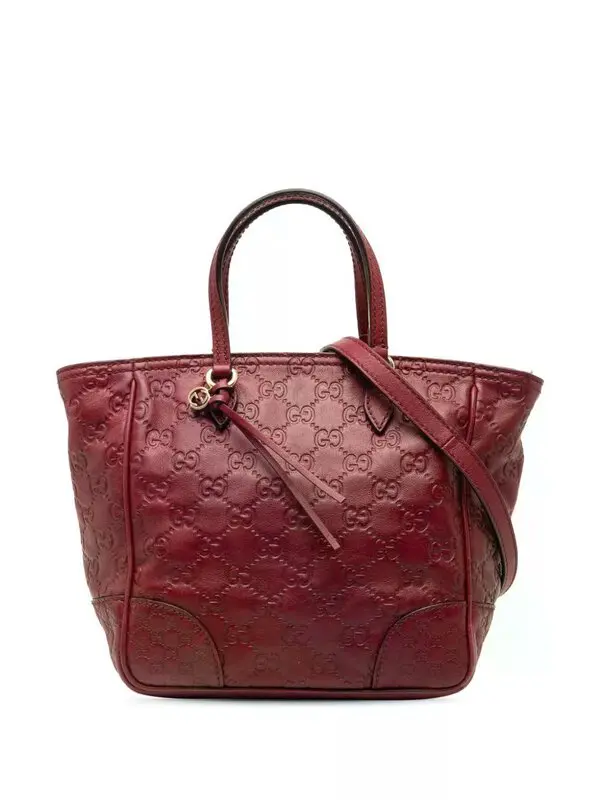 Gucci Small Bree Satchel - Red