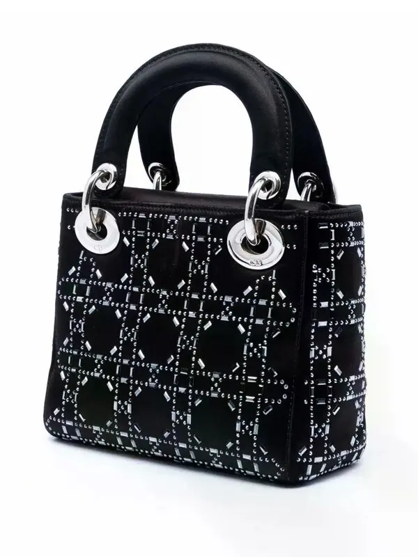 Dior Mini Lady Satchel - Black