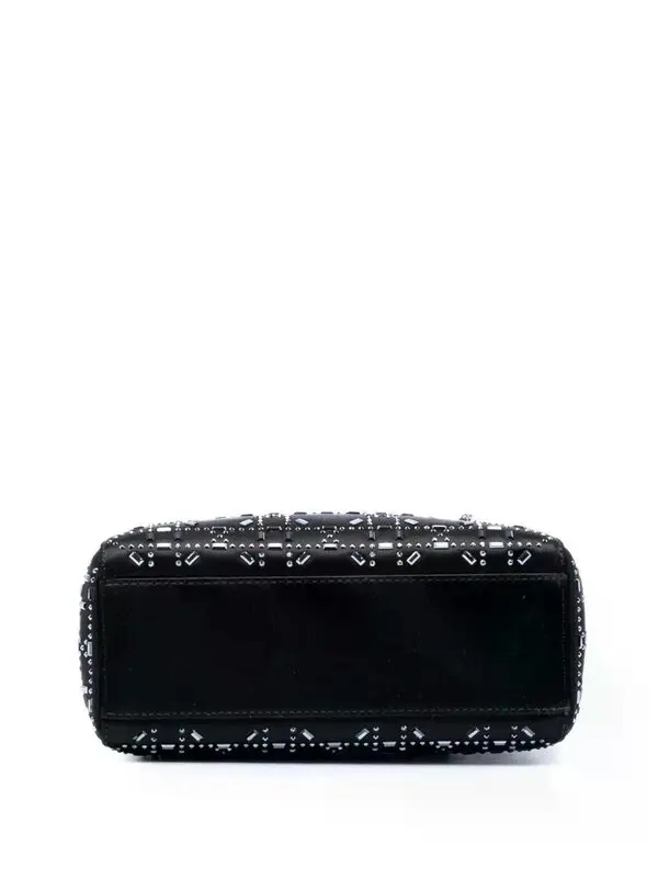 Dior Mini Lady Satchel - Black