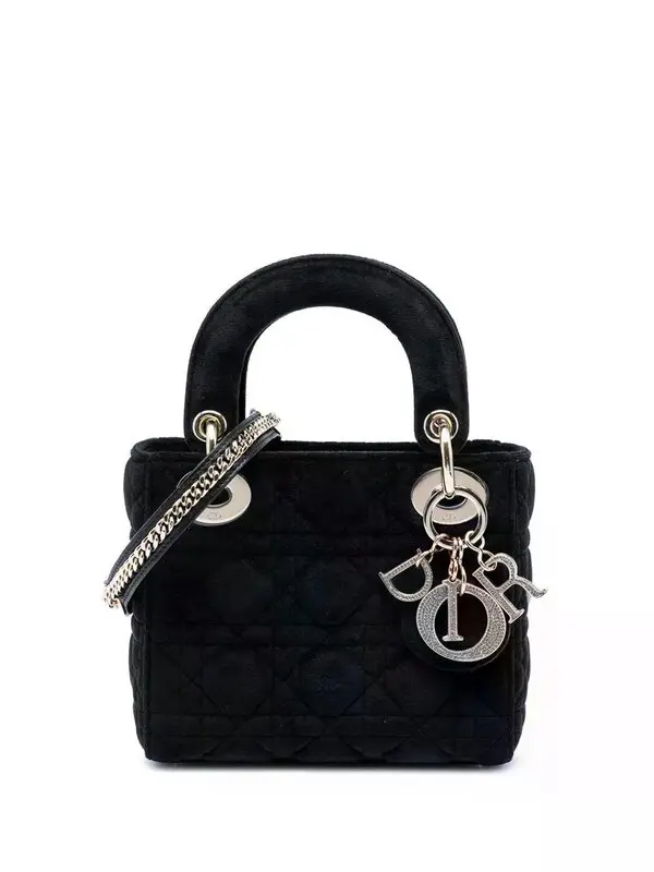 Dior Lady Mini Satchel - Black