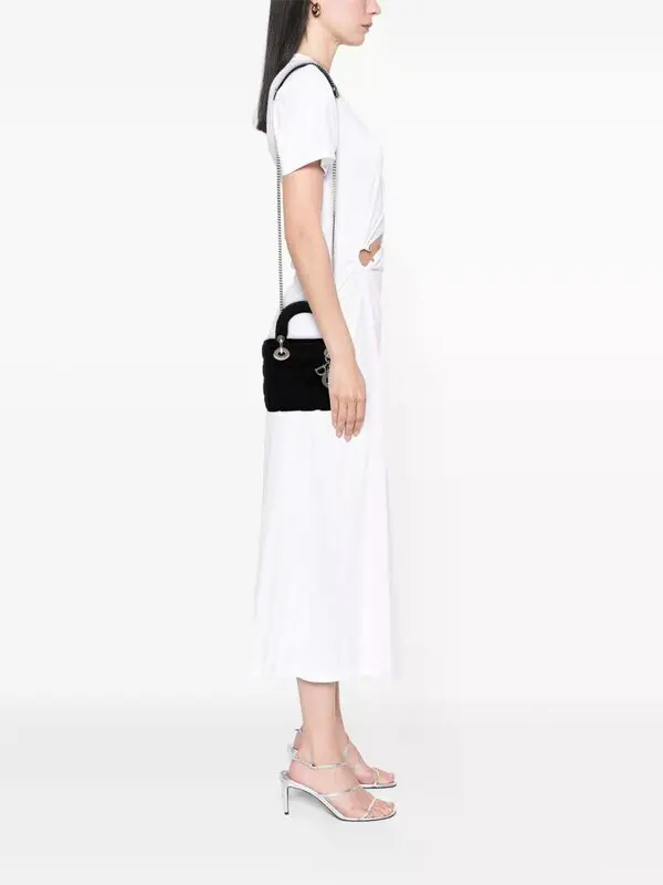 Dior Lady Mini Satchel - Black