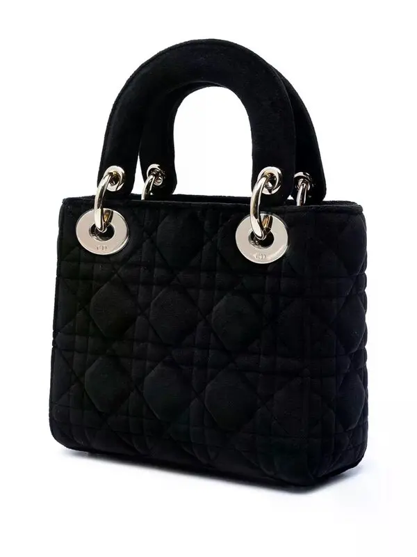 Dior Lady Mini Satchel - Black