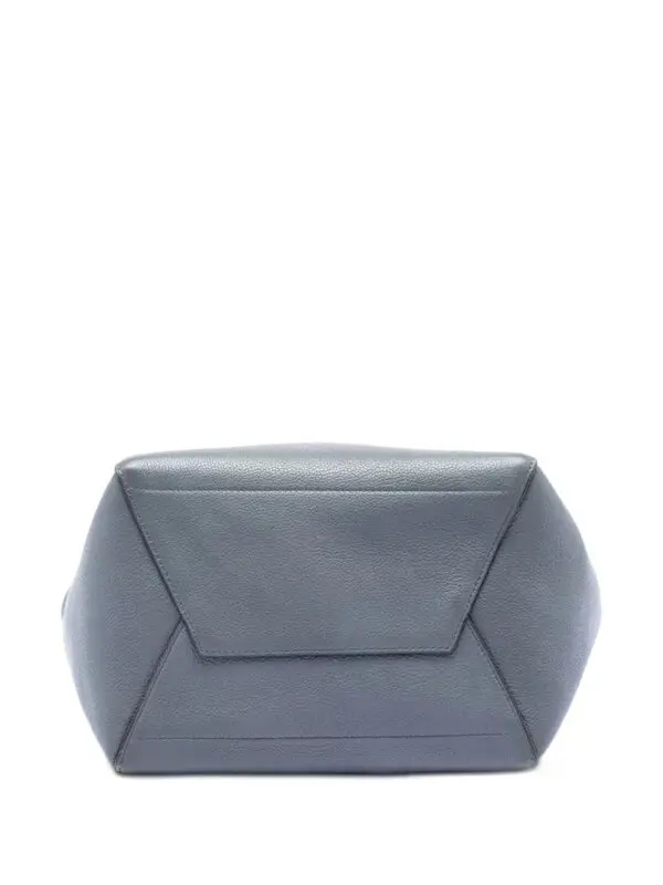 Celine Medium Leather Sangle Bucket Bag
