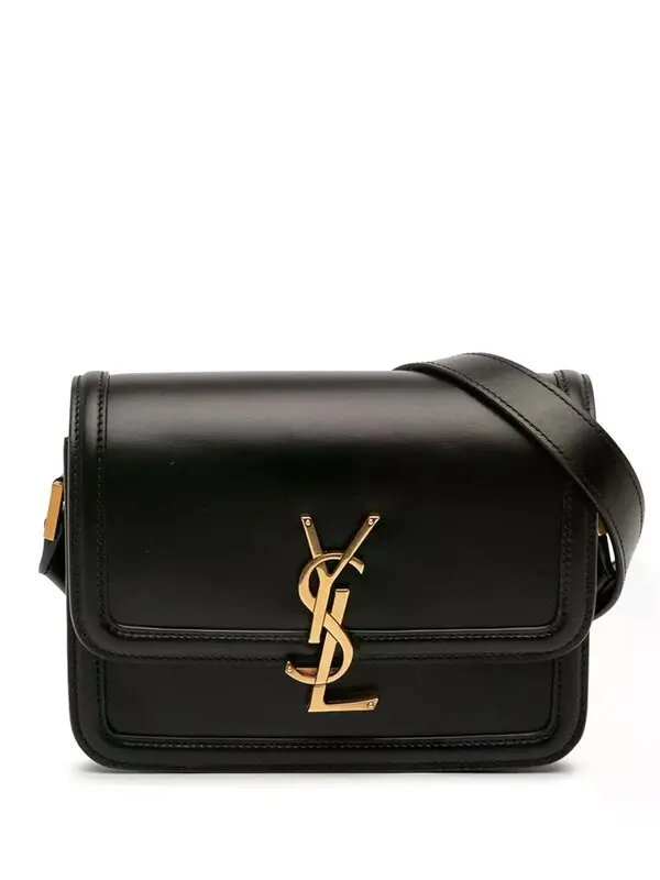 Saint Laurent Solferino Satchel Bag - Black
