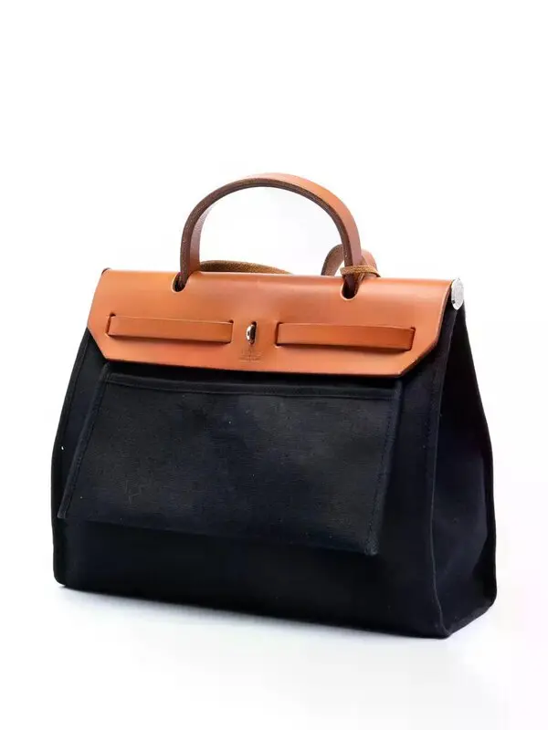 Hermès Toile Herbag Zip 31 Satchel