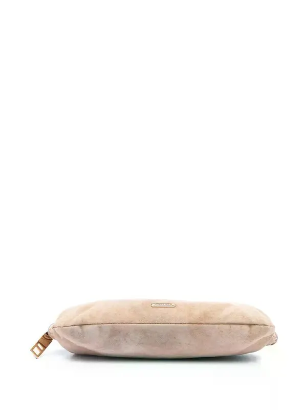 Burberry Suede Frame Crossbody Bag