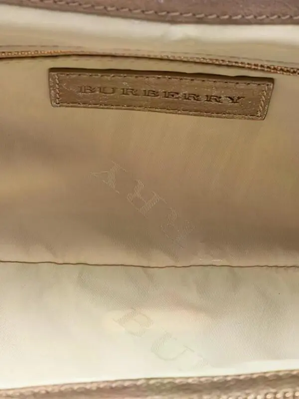 Burberry Suede Frame Crossbody Bag