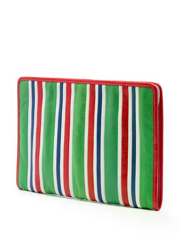 Balenciaga 2017 Lambskin Bazar Clutch Bag