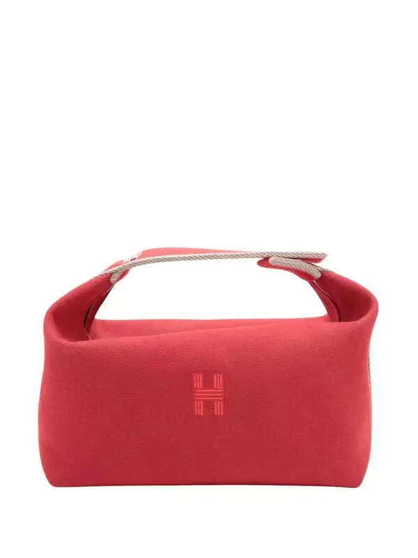 Hermès 2021-2026 Large Toile Bride A Brac Case Vanity Bag