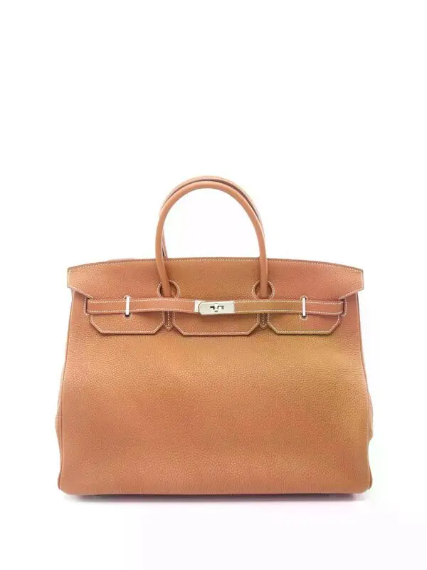 Hermès 40cm Togo Birkin Retourne Handbag - Brown