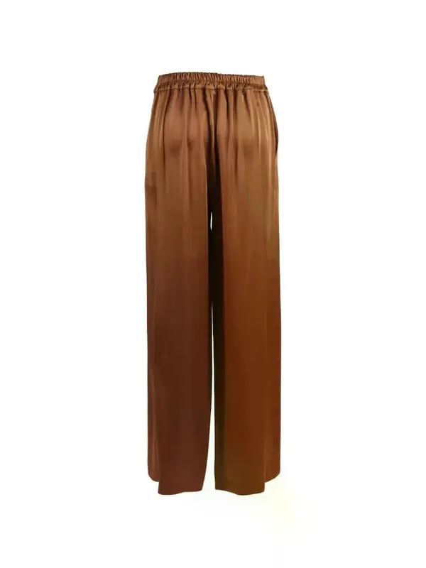 CLIPS Elasticated Waistband Wide-leg Trousers
