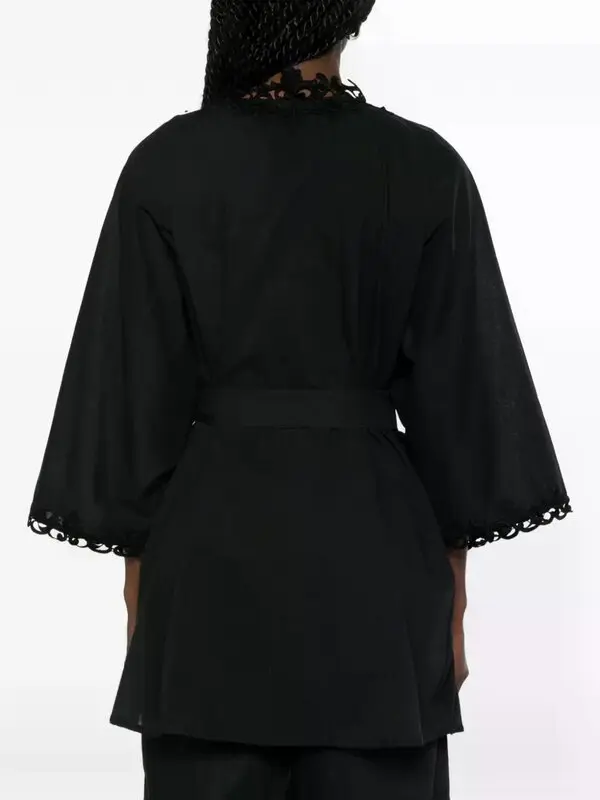 MAZZEI Belted Oversized Coat