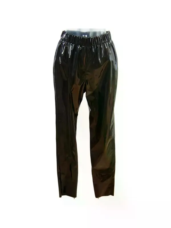 MSGM Shiny Effect Slim Fit Pants