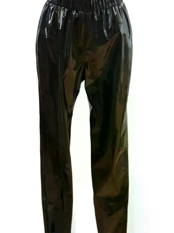 MSGM Shiny Effect Slim Fit Pants
