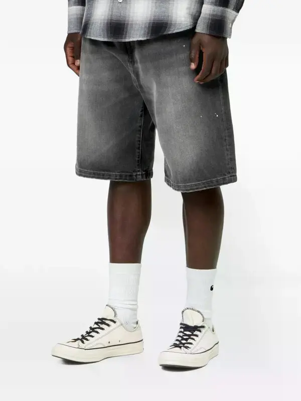 Carhartt Work In Progress Landon Paint-splatter Washed Shorts