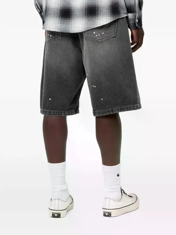 Carhartt Work In Progress Landon Paint-splatter Washed Shorts